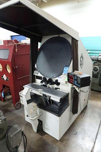 30" Scherr-Tumico #22-2500, CNC optical comparator, 10x & 20x lens ...