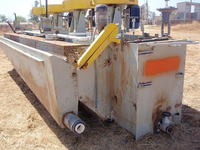 Wemco #66 Standard, Flotation Cells, Bank of 4, Includes feed ...