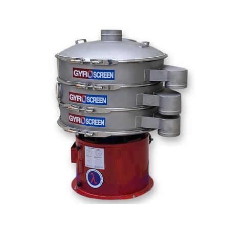 30" Separation Techniques PVT Ltd #SA-750-2SC, Stainless Steel double deck vibratory gyroscreen ...