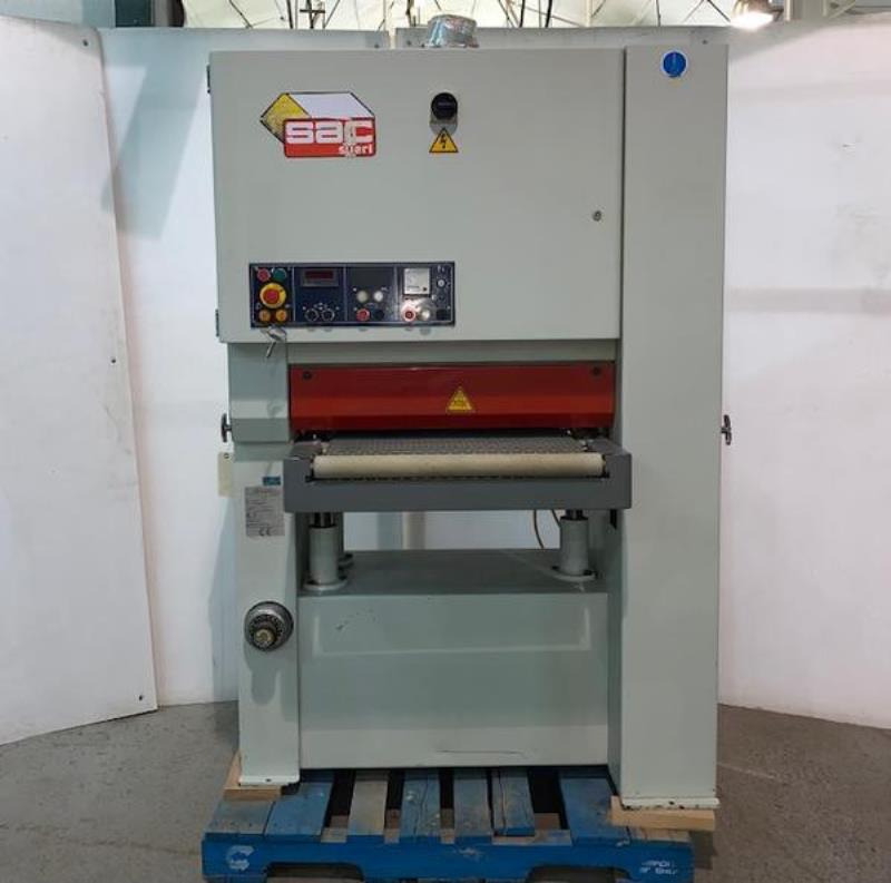 25" x 75" SAC PRIMA-K-630, wide belt sander, 7.5 HP, 31 FPM, 6-1/4 ...