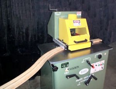 Mikron M645, Arch Moulder w/Tilting Spindle, 6" width, 7" thicknes, 1-1 ...