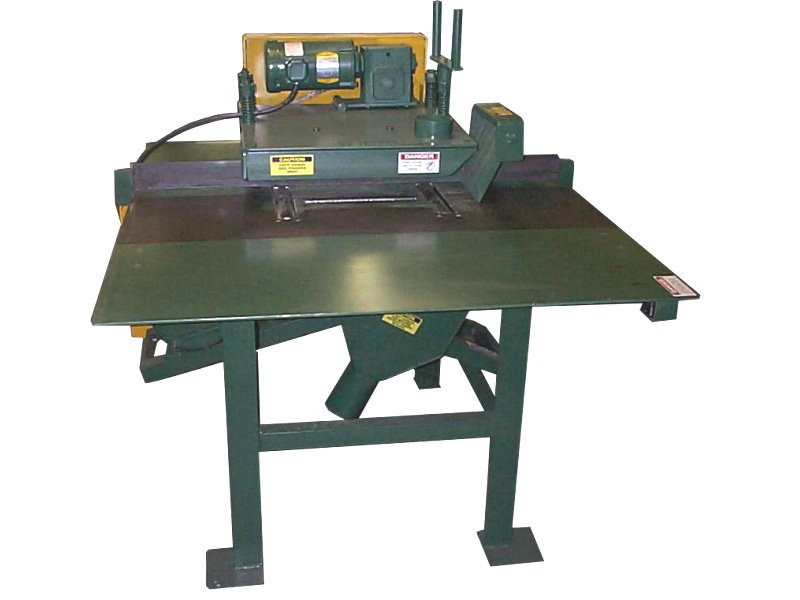 LHI POWER-RIPPER, Single Blade Straight Line Rip-Saw, 10 HP arbor, 50 ...