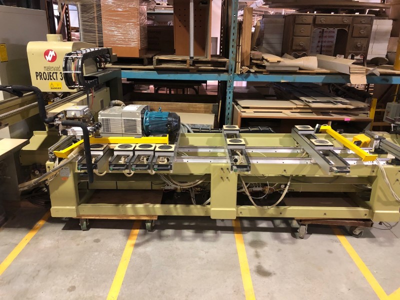 Masterwood Project-313, CNC Machining Center w/ATC/Boring, 121" X, 43 ...
