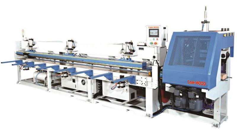 Cam-wood #SFJ-3800-205-FM-FAHX, horizontal finger jointer, 75 FPM, 30 ...
