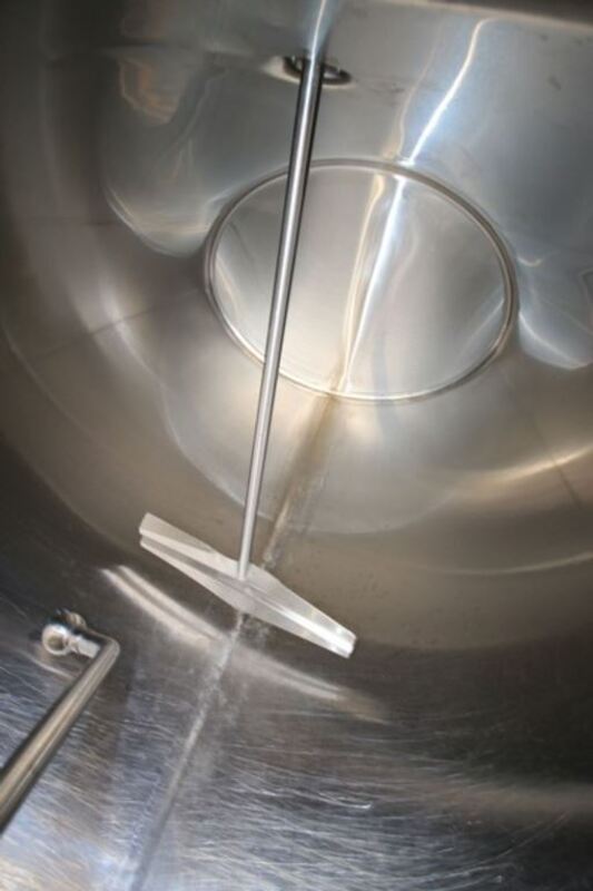 500 gallon Mueller HiPerform, Stainless Steel sanitary jacketed mix ...