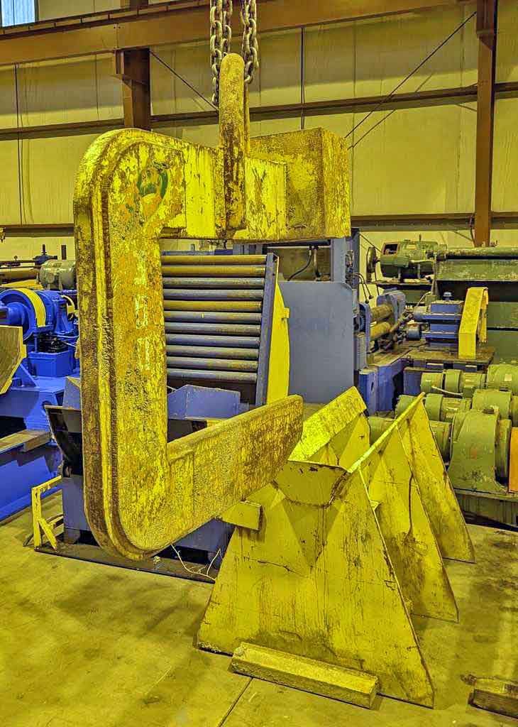 30000 lb. C-Hook, 36" long arm, 21" vertical throat, 2" thick frame ...
