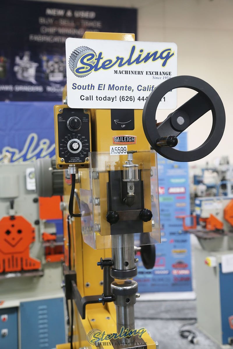 Baileigh #MH-19, power hammer, 16 gauge mild steel capacity, 19" throat ...