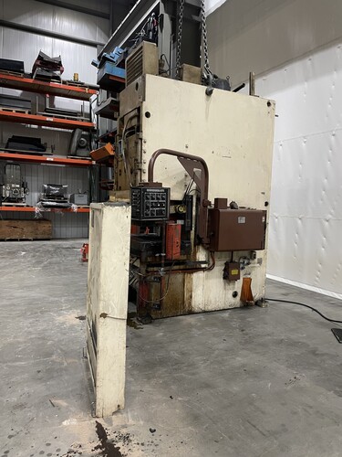 175 Ton, Cincinnati #175-OBS, hydraulic punch press, 10" stroke, 50 ...