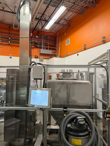 Bin lift elevator, Servolift #11169, Stainless Steel, explosion proof ...
