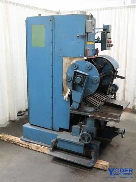 Ryman #609K, bet grinder, rotary feed carousel, discharge chute, 1981 ...