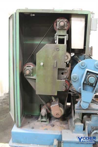 Ryman #609K, bet grinder, rotary feed carousel, discharge chute, 1981 ...