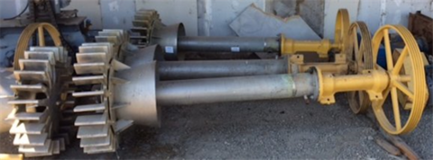 Denver #DR300/500, Flotation Cell Mechanisms, Sub A, Stainless Steel w ...