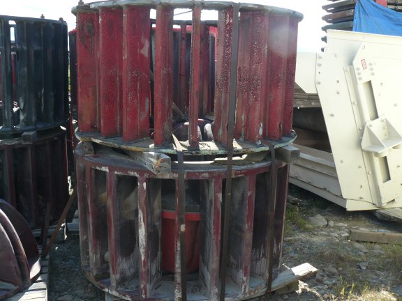 Outokumpu #OK-38, Flotation Cell Mechanisms, Each with 100 HP, 60 Hz ...