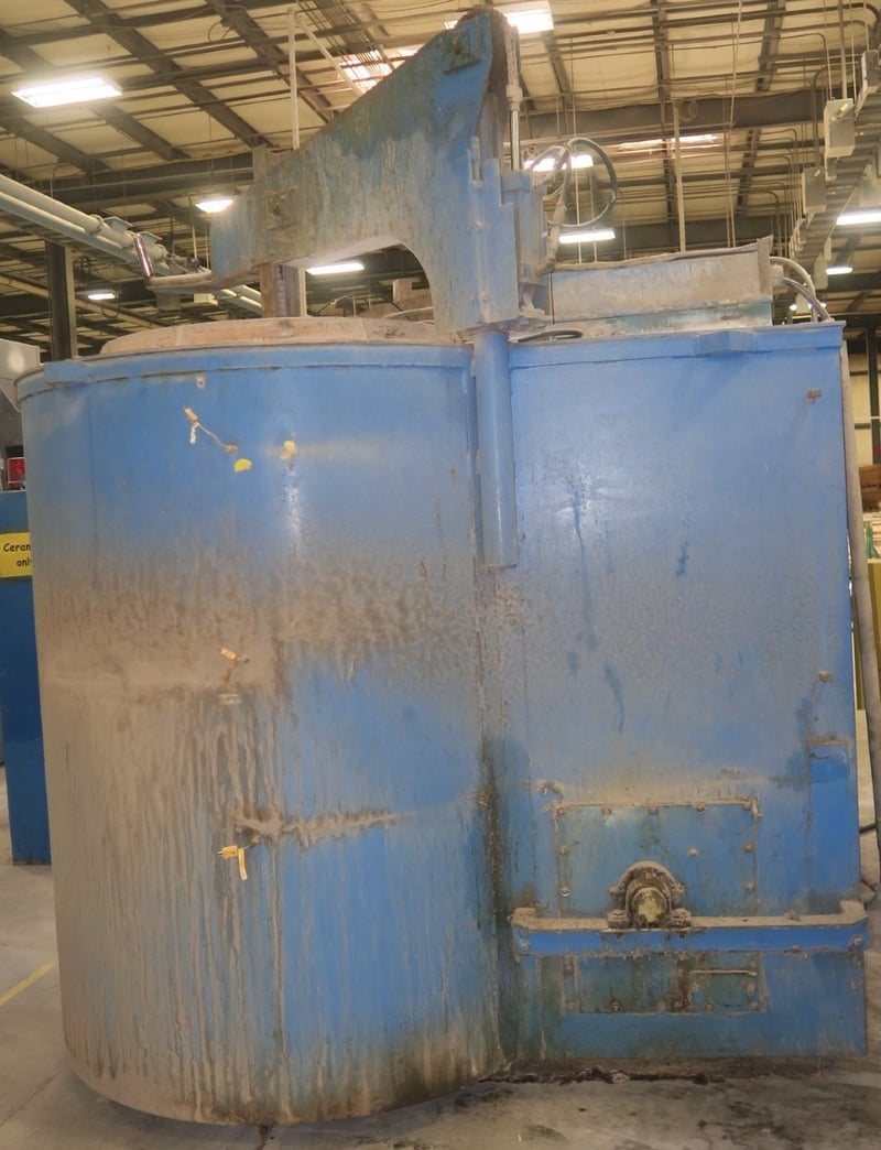 38" diameter x 48" Deep Lindberg #12-EC-3848-12 Pit Cyclone, electric ...