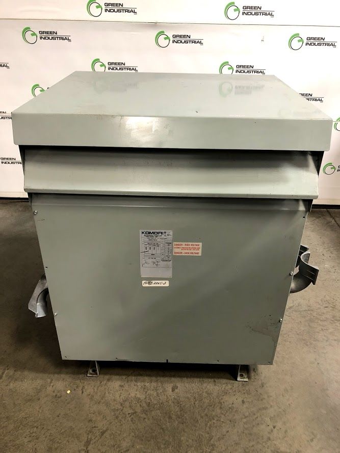 225 KVA 220Y/127 Primary, 208 Delta Secondary, Komori, dry type, 3R ...