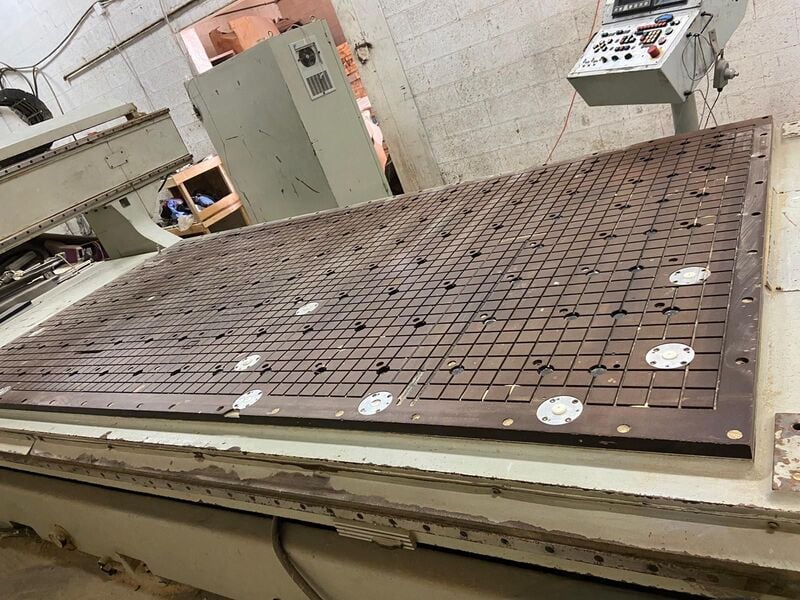 Anderson Industrial Corp #Andi-Stratos/Sup, flat table CNC machine ...