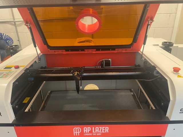 Associated Pacific #SN2816, Laser Engraver, 28" x 16", Low Hours, 2019 ...