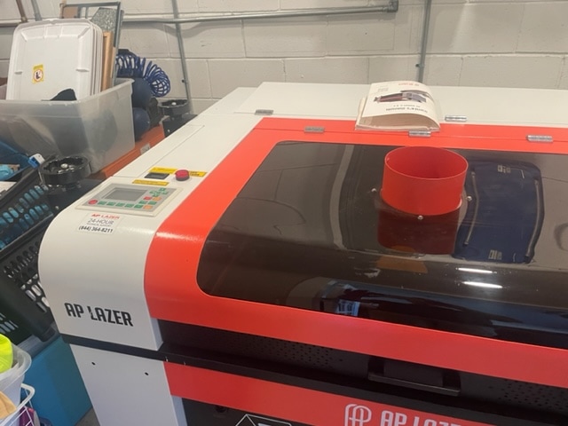 Associated Pacific #SN2816, Laser Engraver, 28" x 16", Low Hours, 2019 ...