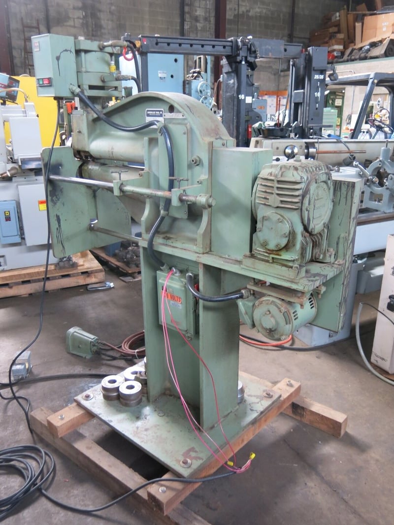 12 gauge Nor Maplewood #D20, rotary beader, crimper, flanger, 20 ...