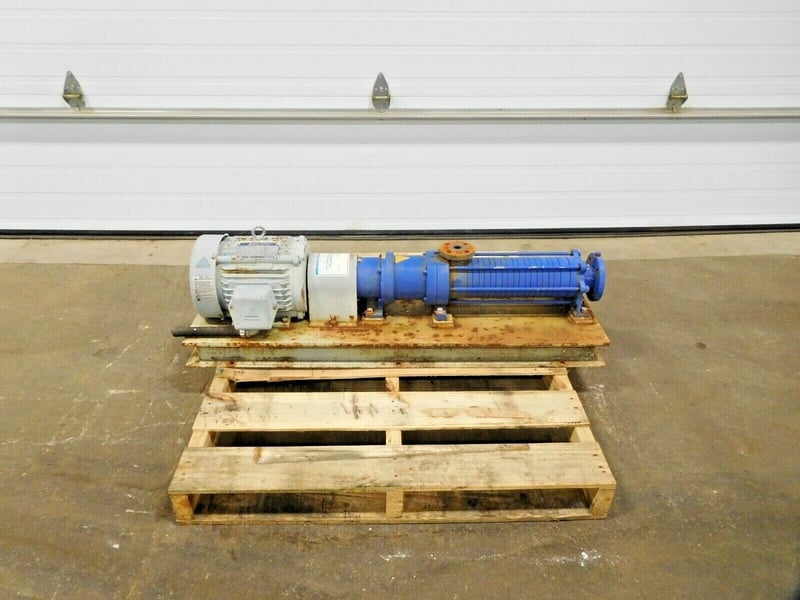 1 GPM @ 420' HD, Sero #SEMA-S118USS-2FV75-6N62, multi-stage channel ...