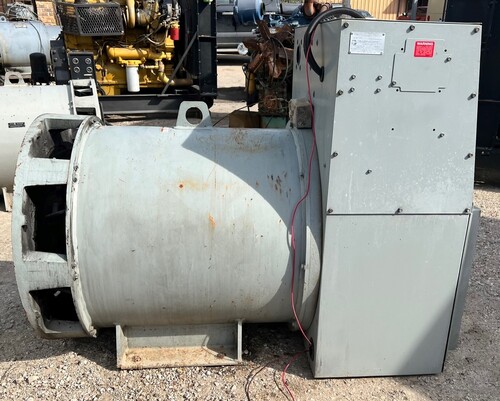 350 KW, 1800 RPM, Marathon, generator end, John Deere 6125 diesel ...