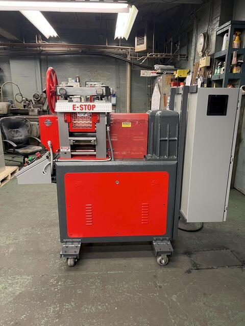 5" x 8" IRM #2050, 2-Hi lab rolling mill, H13 material, 2RA finish, 7.5 ...