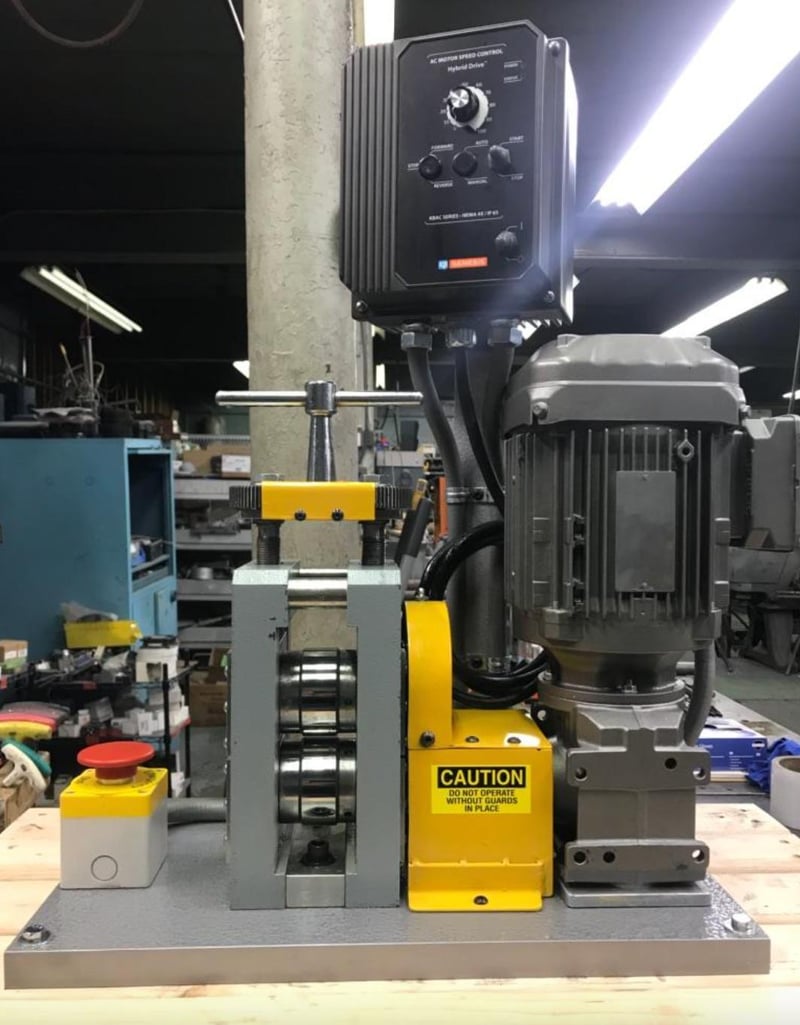 2.75" IRM, Carbide wire flattening mill, Tungsten carbide ring, mirror ...