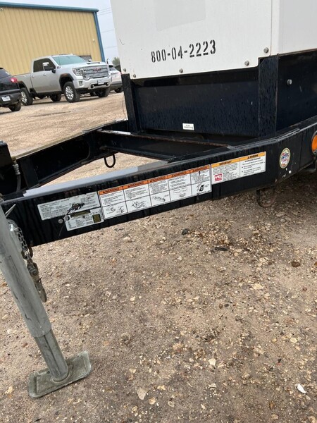30 KW Multiquip #DCA40SSKU4, trailer mounted, sound attenuated ...