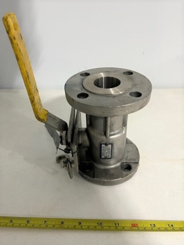 1-1/2" Conbraco Ind. #CFM8-RTFE, Stainless Steel Stainless Steel Ball ...