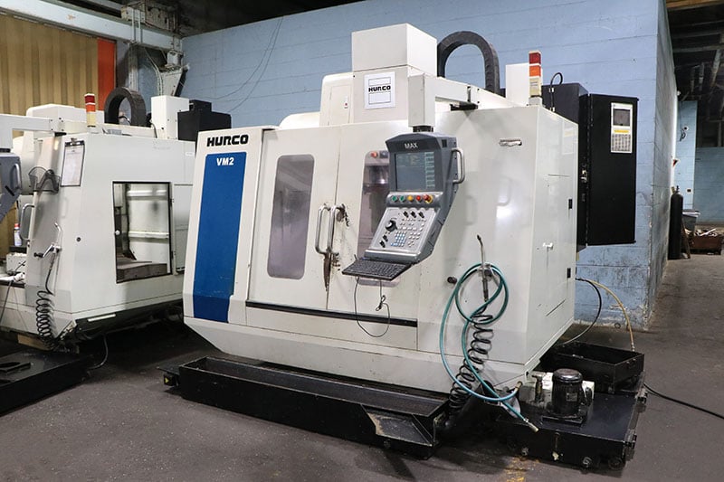 Hurco #VM-2, vertical machining center, 16 automatic tool changer, 40 ...