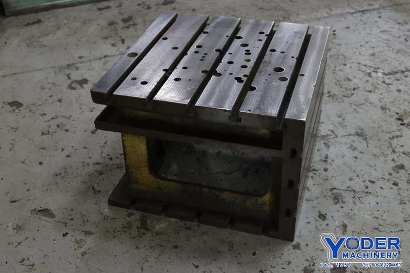 Carlton T-slot box drill table, 28 x 28 x 20, #66499 for Sale | Surplus ...