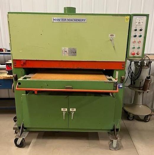 37" x 60" Master Machinery #MC-37-WB, belt sander, 20 HP, 220/440 V., 3 ...
