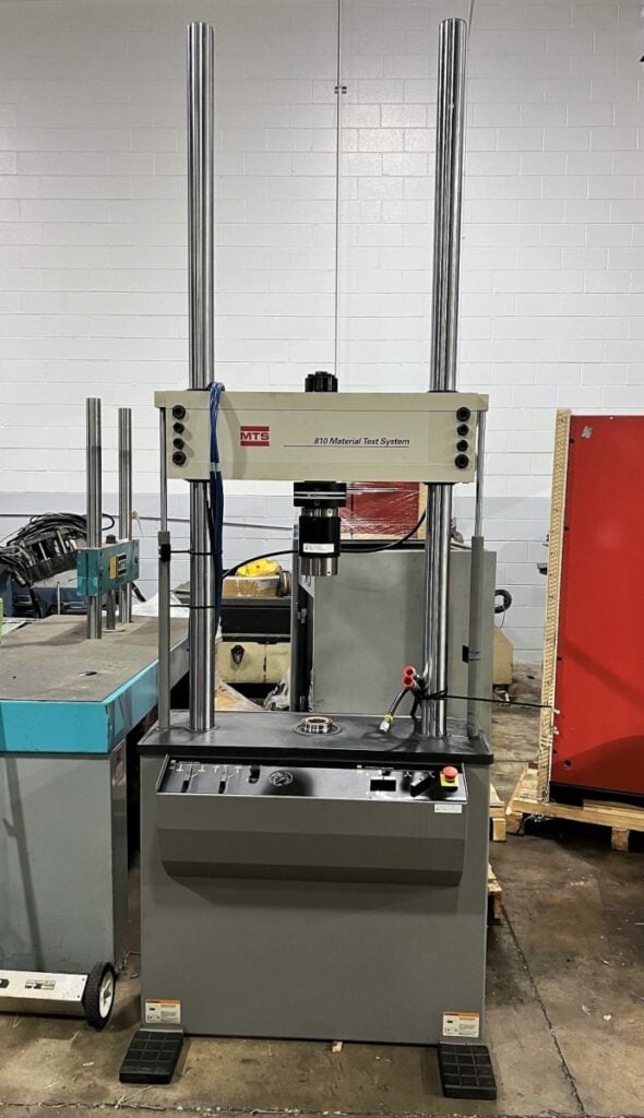 55 KIP (250kN) MTS #318.25, Fatigue Load Frame, 2007 for Sale | Surplus ...
