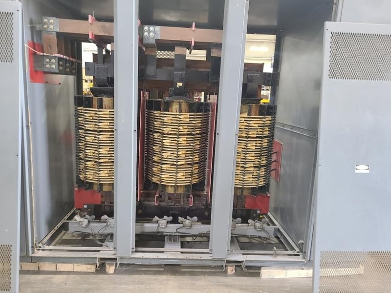 2000 KVA 13200 Delta Primary, 480Y/277 Secondary, Square D, dry, Nema 1 ...