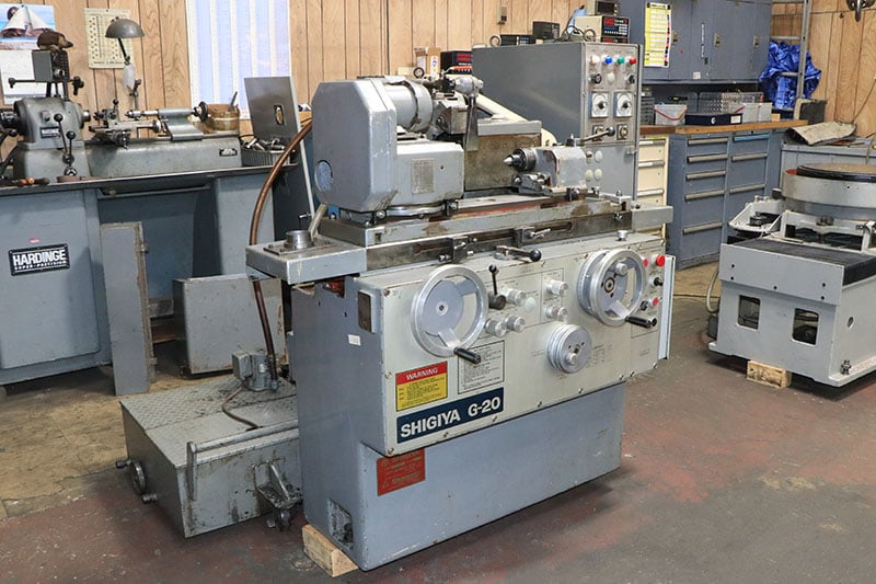 8" x 10" Shigiya #GUA-20-25, automatic cycle outside dimension grinder ...