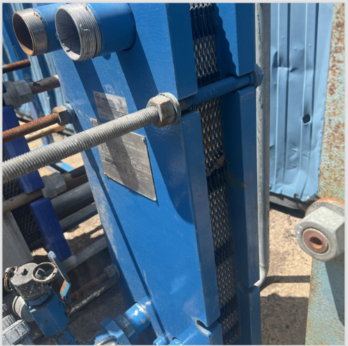 25 sq.ft., Alfa-Laval, M6, Heat Exchanger for Sale | Surplus Record 25 sq.ft., Alfa-Laval, M6, Heat Exchanger for Sale | Surplus Record