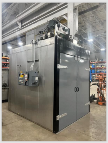 84" width x 102" L x 90" H AIS Finishing Systems, Convection Powder ...