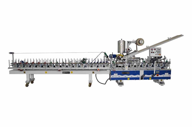 Unimak #PW-35-F65-EC, Hot Melt Profile Wrapper, 2.5 meter long, 4 meter ...