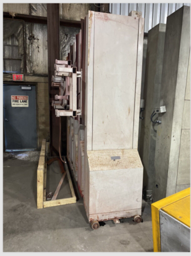 Gema Nordson Nutro #P-283, Powder Coat Vertical Oscillators Gun Movers ...