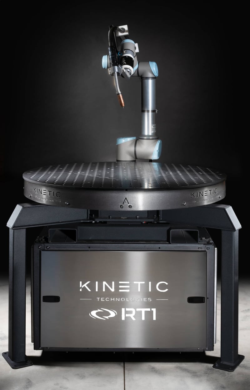 Kinetic Technologies, RT1, Robotic Welding Table, 10 RPM, 34" central ...