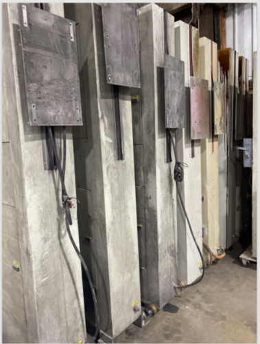 Gema Nordson Nutro #P-290, Powder Coat Vertical Oscillators Gun Movers ...