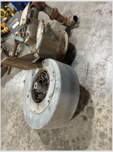 3.8 MM BTU Maxon #Series-67-Tube-O-Flame, 12" Gas Burner w/ Blower For ...