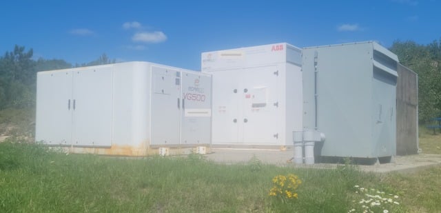 500 KW Microgrid equipment, ABB PCS 500 Smart inverter, eCamion BESS ...