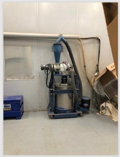 Nordson #524 Reclaim Powder Booth System 4 x 8 Opening, Refurbished ...