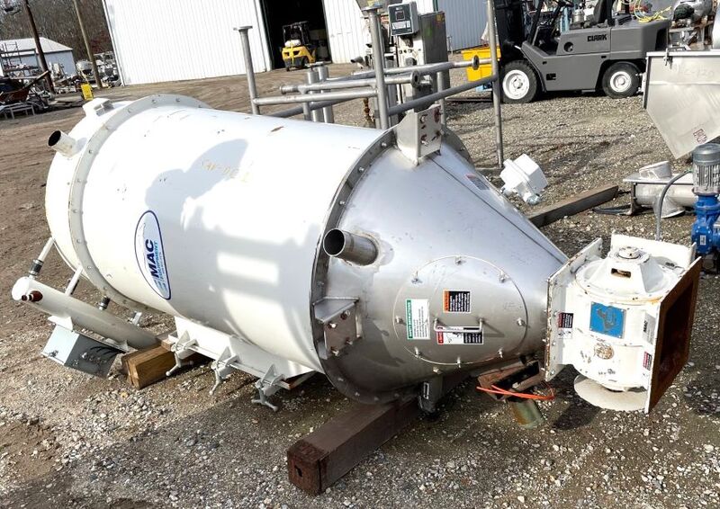 MAC #54AVR14StyleIIIfilter, Reverse Pulse Jet Dust Collector, carbon ...