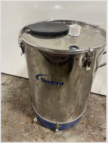 Nordson NHR 50lb Fluidizing Powder Hopper, Nordson Hopper NHR-2-50 for ...