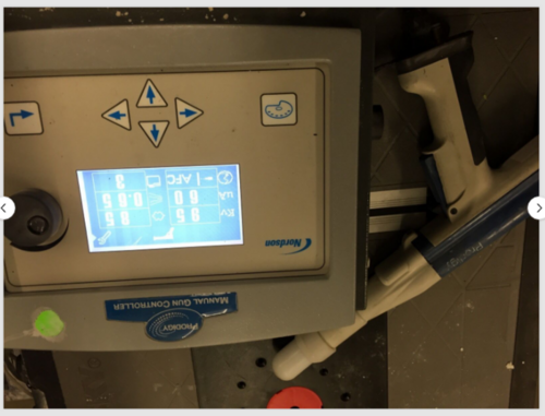 Nordson #Prodigy Quick Color Change 2-Gun Manual Powder Coating System ...