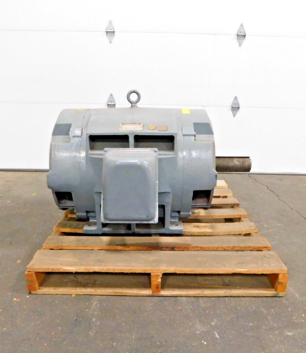 125 HP 1180 RPM Reliance Duty Master Allis-Chalmers motor, Frame 445T ...