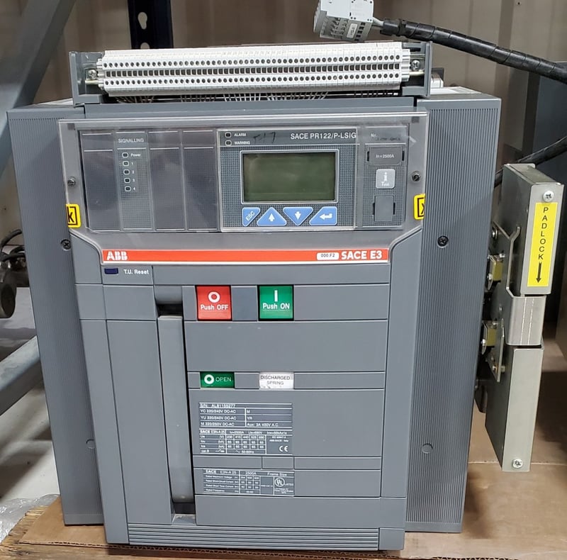 2500 Amps, ABB breaker For Sale | Surplus Record