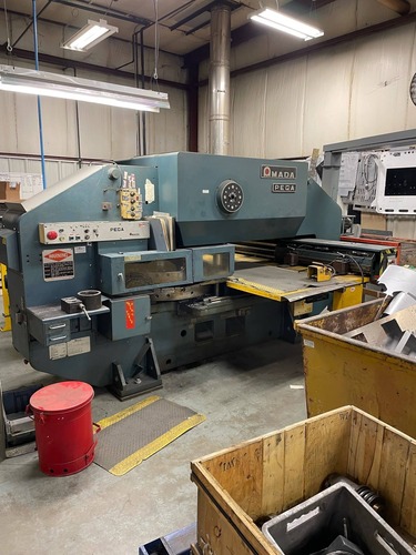 30 Ton, Amada #Pega-304050, CNC Turret Punch, 44 turret stations, 40" Y ...